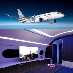 Inside the new $80 million Airbus ACJ 220 private jet - a true flying ...
