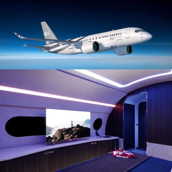 Inside the new $80 million Airbus ACJ 220 private jet - a true flying ...