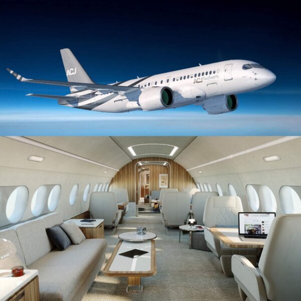 Inside the new $80 million Airbus ACJ 220 private jet - a true flying ...