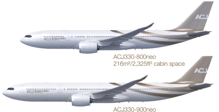 Showcasing one of the world's most expensive private jets - the Airbus ...