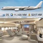 Inside the $350 million Airbus ACJ350 private jet - that can fly to any ...