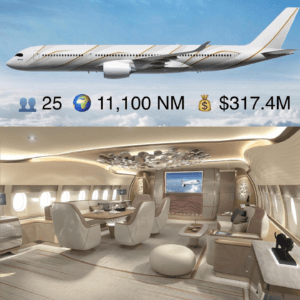 Inside the $350 million Airbus ACJ350 private jet - that can fly to any ...