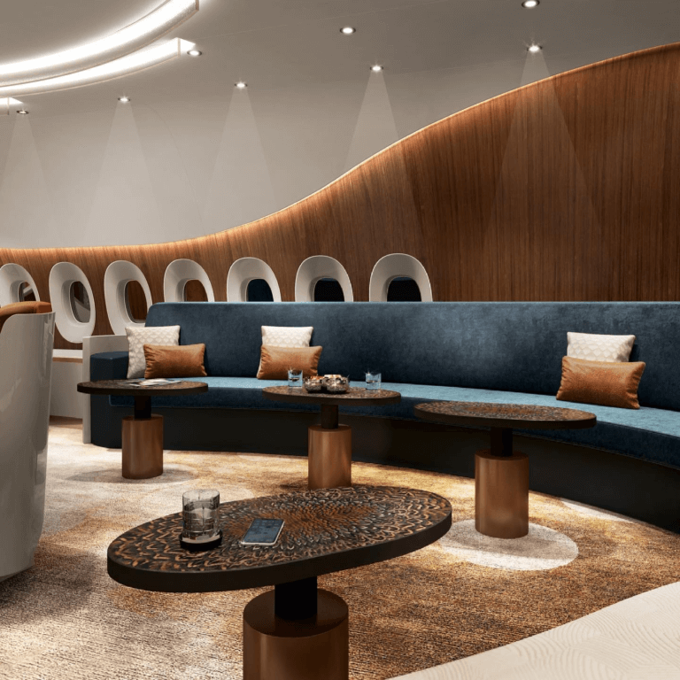 Inside the $350 million Airbus ACJ350 private jet - that can fly to any ...