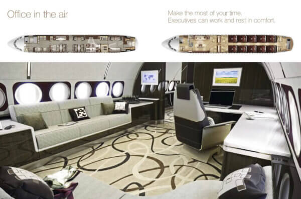 Inside the Airbus A320 ACJ private jet costing over $100 million new ...